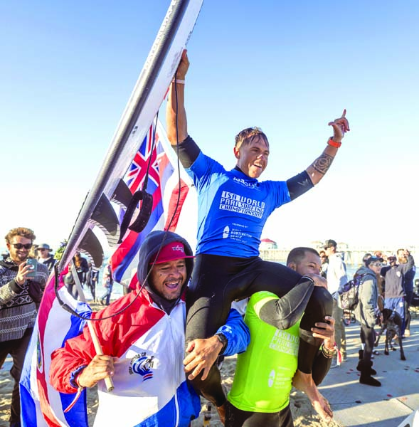 Lahaina’s Paulk captures gold at ISA World Para Surfing Championship ...